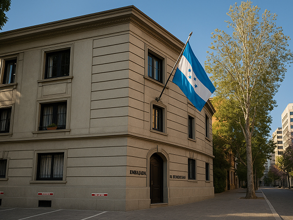 Embajada de Honduras en Chile - Info 2025 🇭🇳