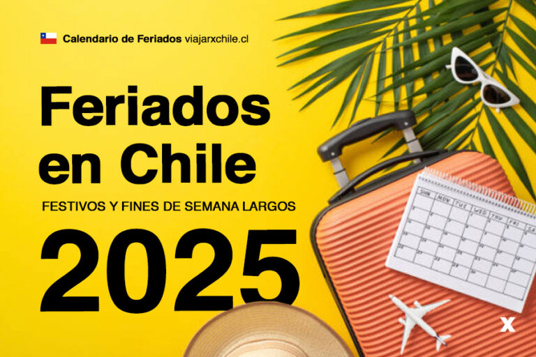 Feriados en Chile 2026: Festivos y Fines de Semana Largos