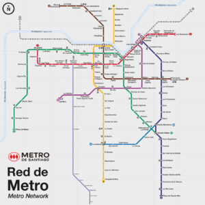 Viajar en metro en Santiago de Chile - Guia 2025